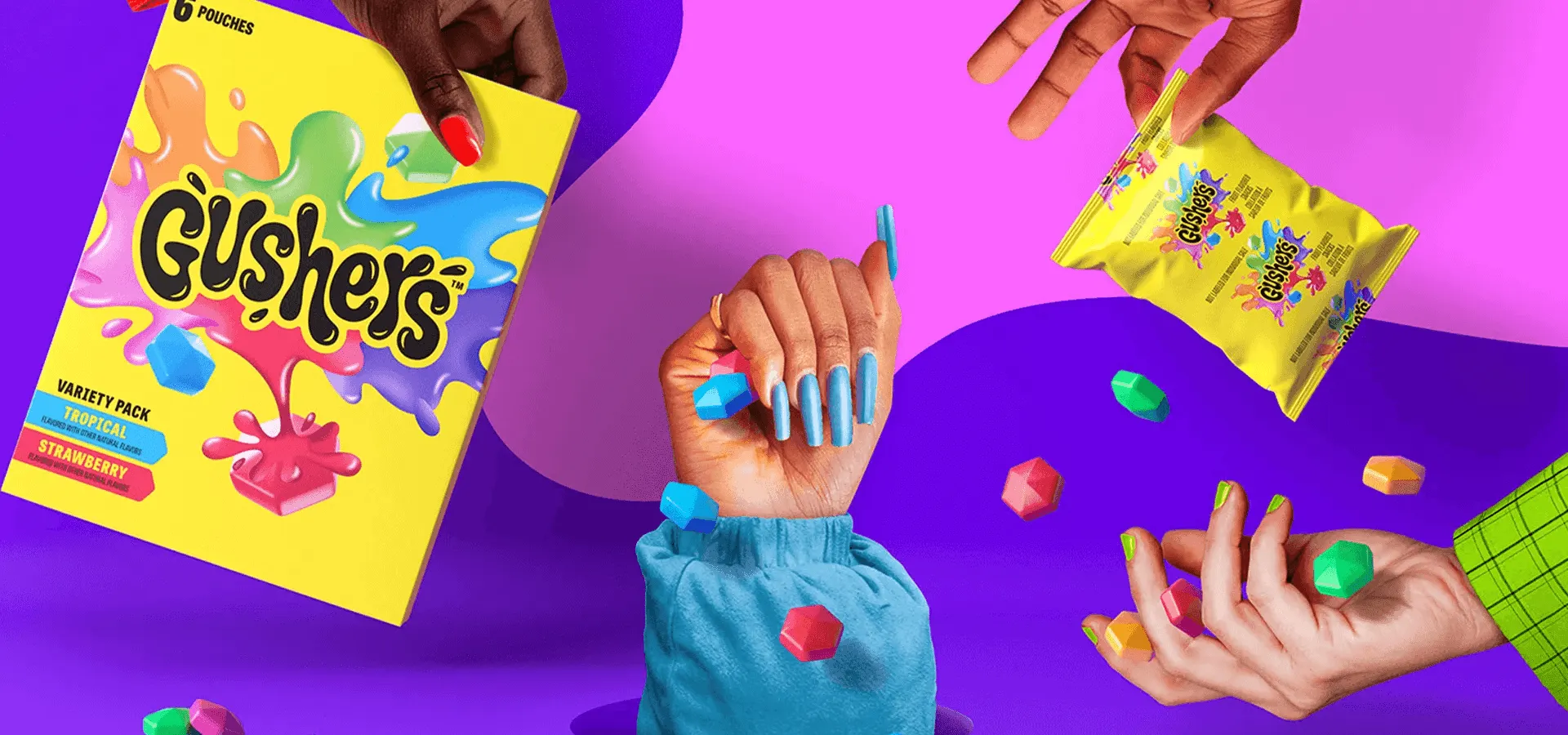 General Mills Gushers: A Vibrant Brand Design | Pearlfisher
